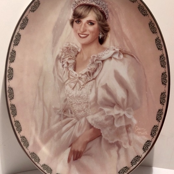The Bradford Exchange | Other | Rare Princess Diana Collectible Plate ...